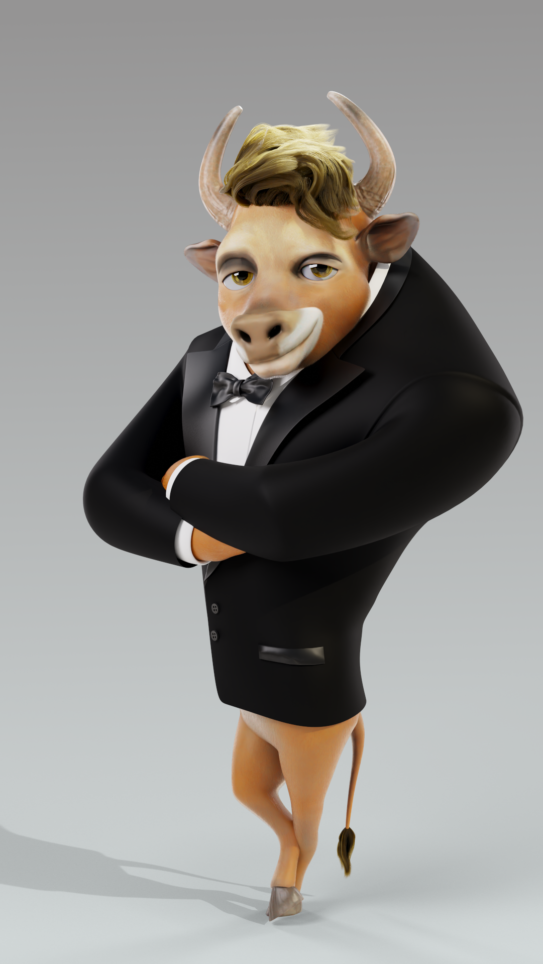 Ox Bond, character creation and animation